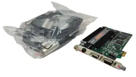 AUDIOSCIENCE Broadcast Mic Preamp Balanced Analog Pcie Card